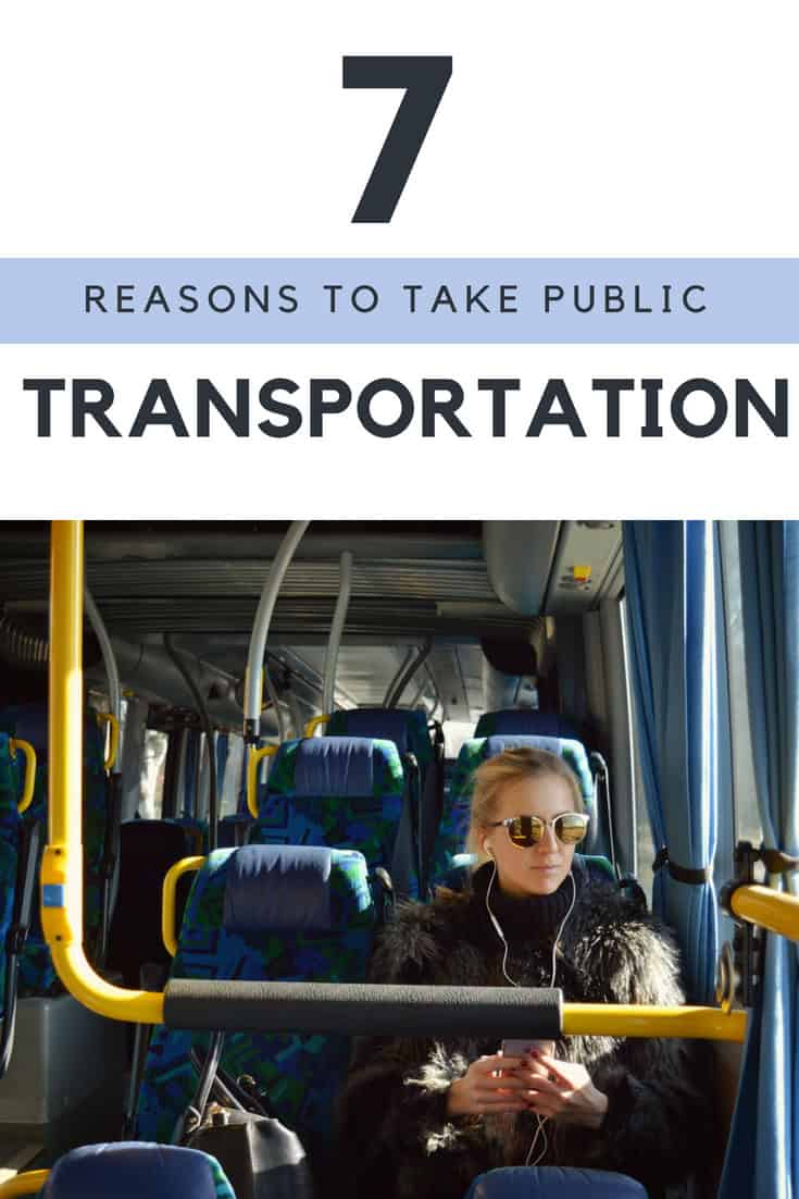 Reasons to take Public Transportation - Eco Girl Shop