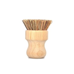 Bamboo Pot Scrubber - Zero Waste Dish Brush - Eco Girl Shop